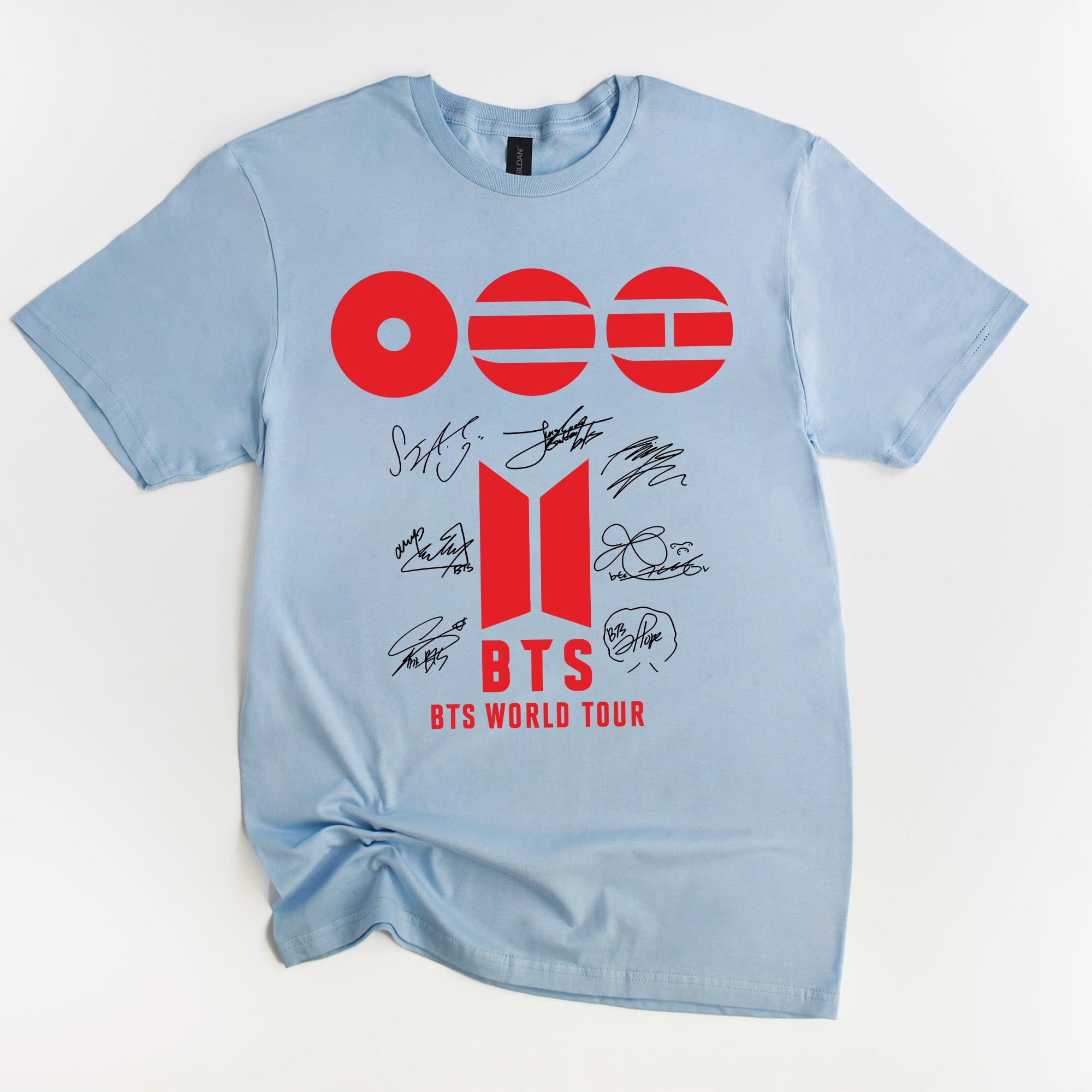 BTSS World Tour 2026 Arirang T-Shirt, Bias Signature Print K-Pop Shirt ...