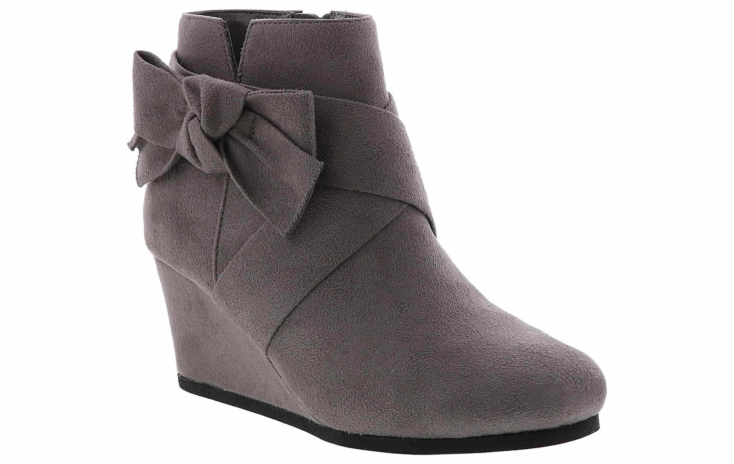 BTW Wren Girls' Ankle Boot | K-LS5289-02 Grey - Walmart.com