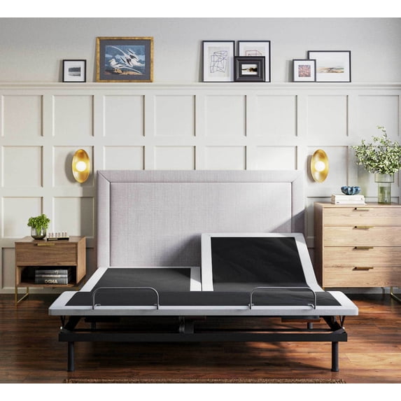 BTX4 Split Top Queen Adjustable Bed Base - Head/Foot Articulation ...