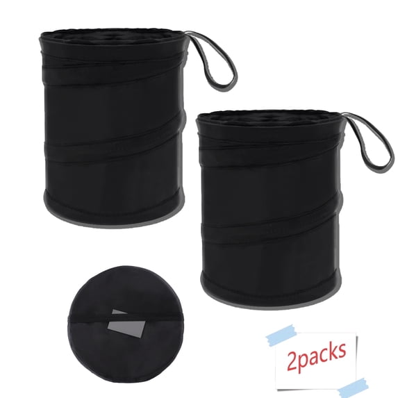 BTideas Car Trash Can, 2 Pack Collapsible Waterproof Portable Garbage ...