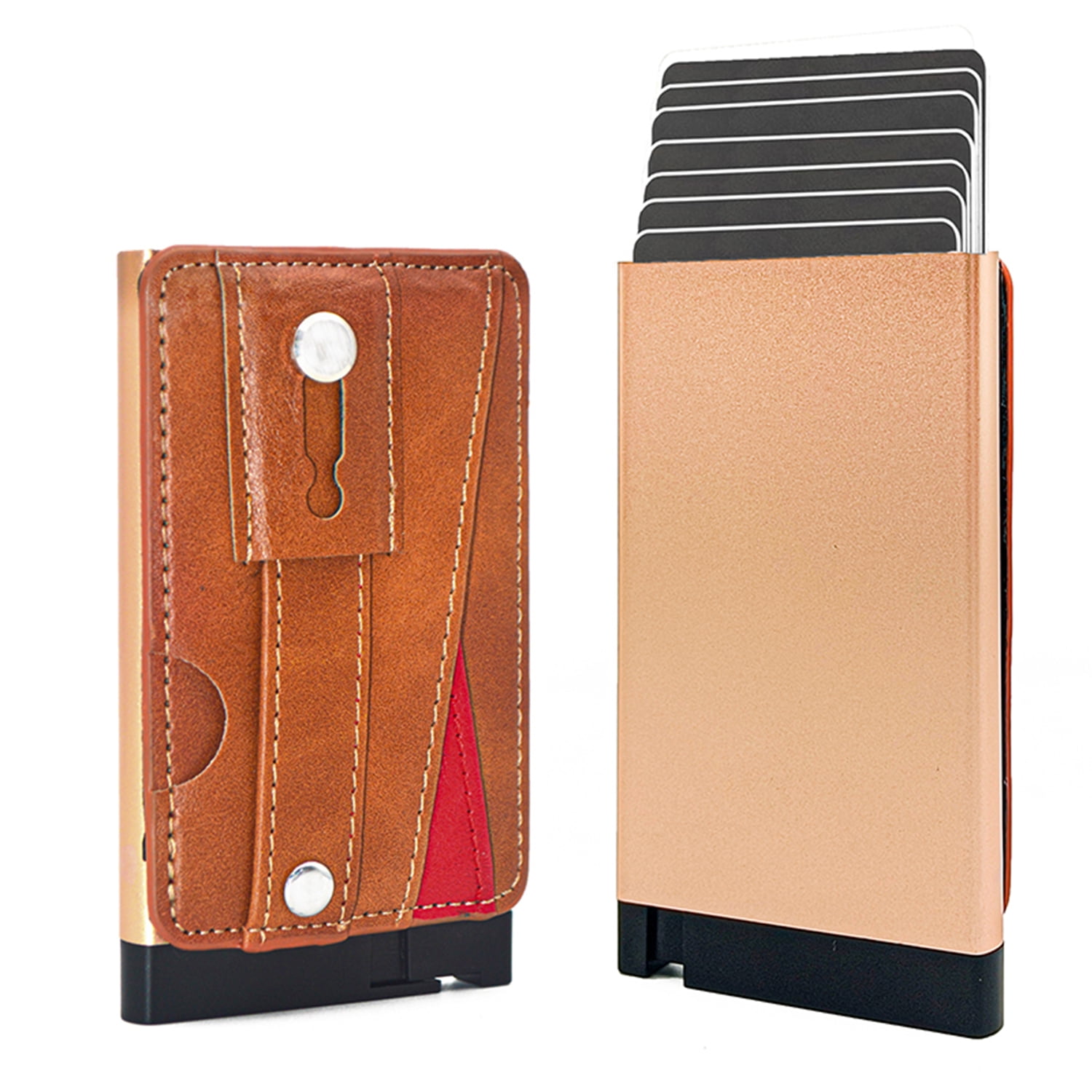 BTideas Minimalist Wallet for Men Women, Slim Wallet for Men, Money ...