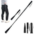 BTideas Shoe Horn Long Handle, 15"-37" Aluminum Alloy Metal Long Shoe ...