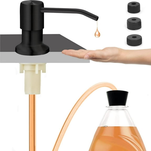 Soap Dispenser for Kitchen Sink, Built in Sink Soap Dispenser ...