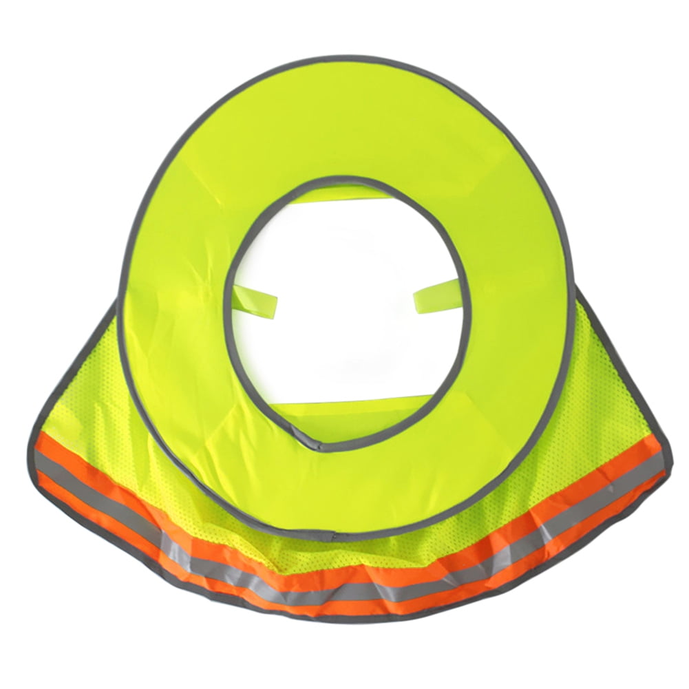 BToBackYard High Visibility Reflective Hat Sun Shield Full Brim Mesh ...