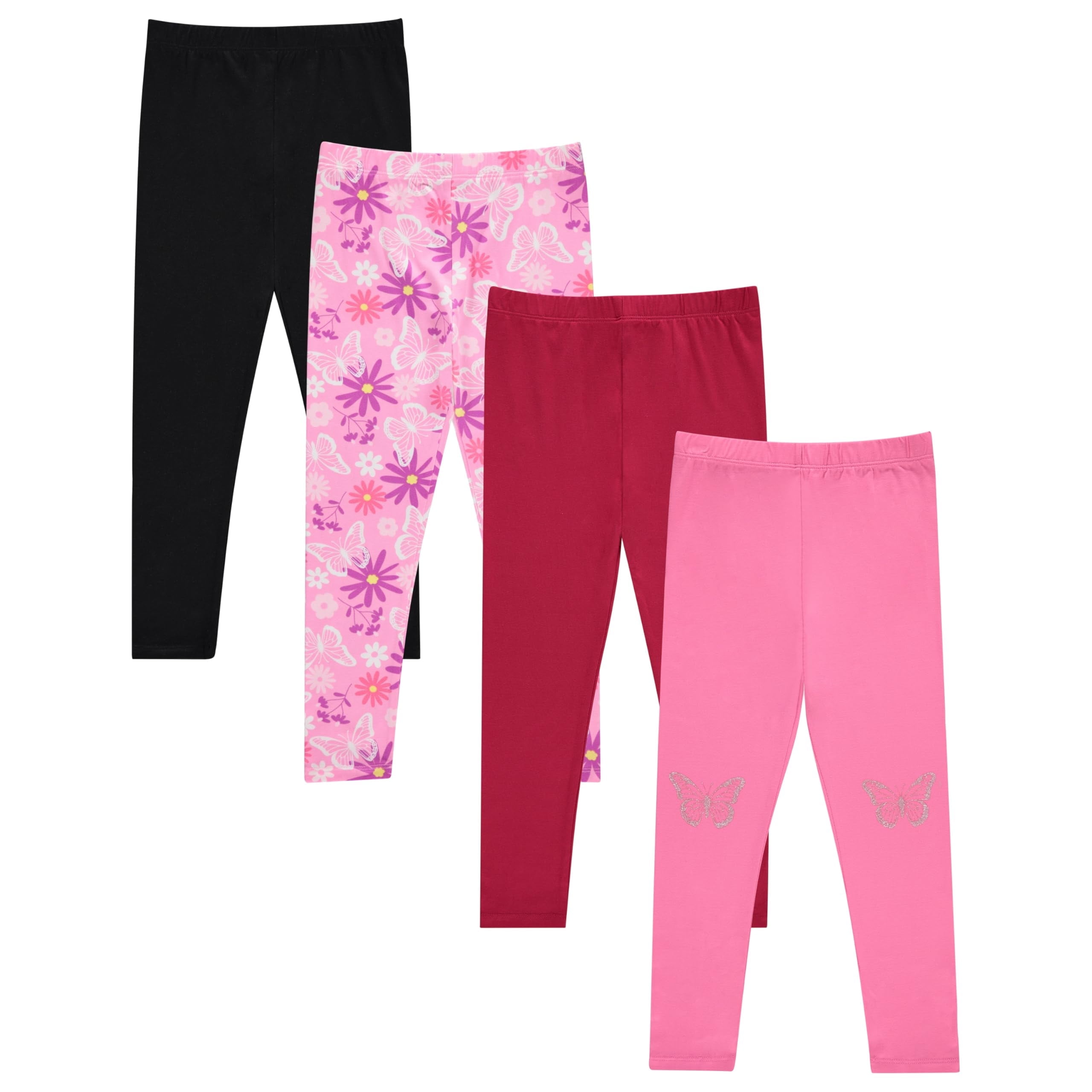 BTween Kids Girls Fall Fashion Stretch Leggings Comfortable Bottoms Set ...