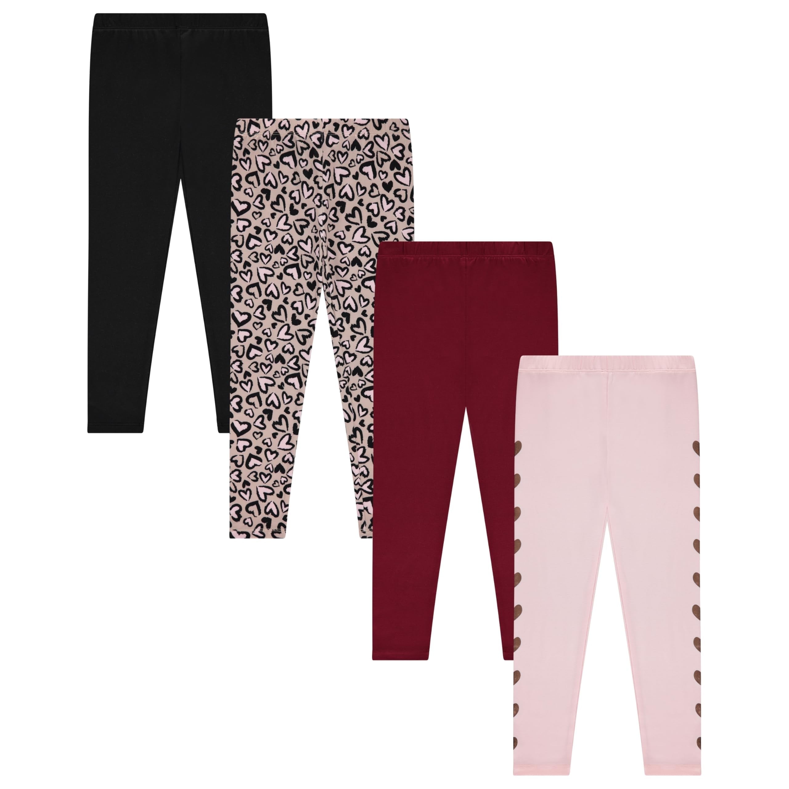 BTween Kids Girls Fall Fashion Stretch Leggings Comfortable Bottoms Set ...
