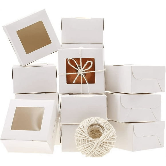 White Treat Boxes