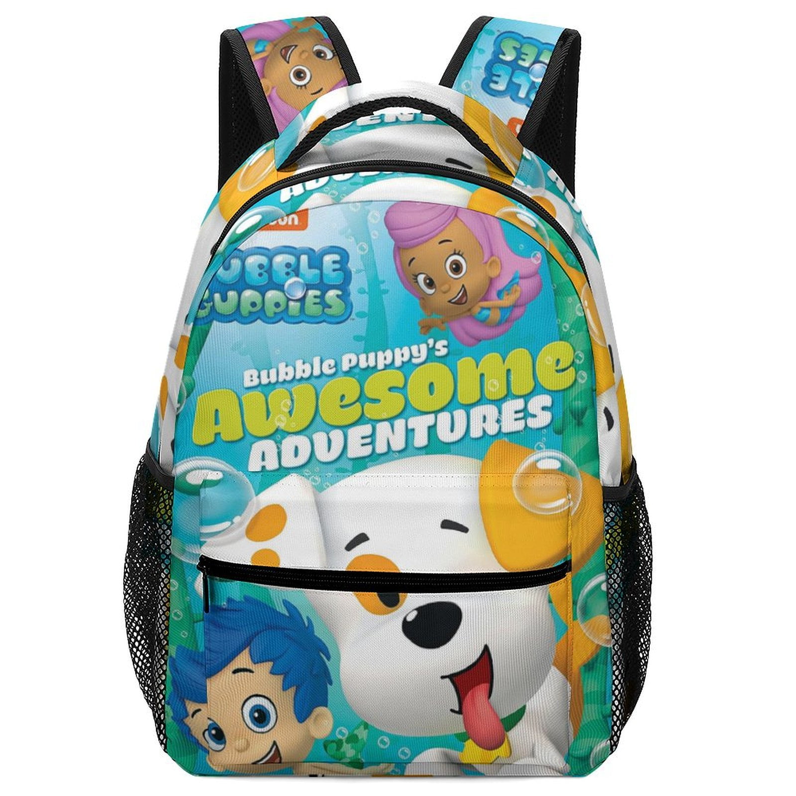 BUBBLE GUPPIES Backpacks Lightweight Bookbags Casual Daypack For Travel ...
