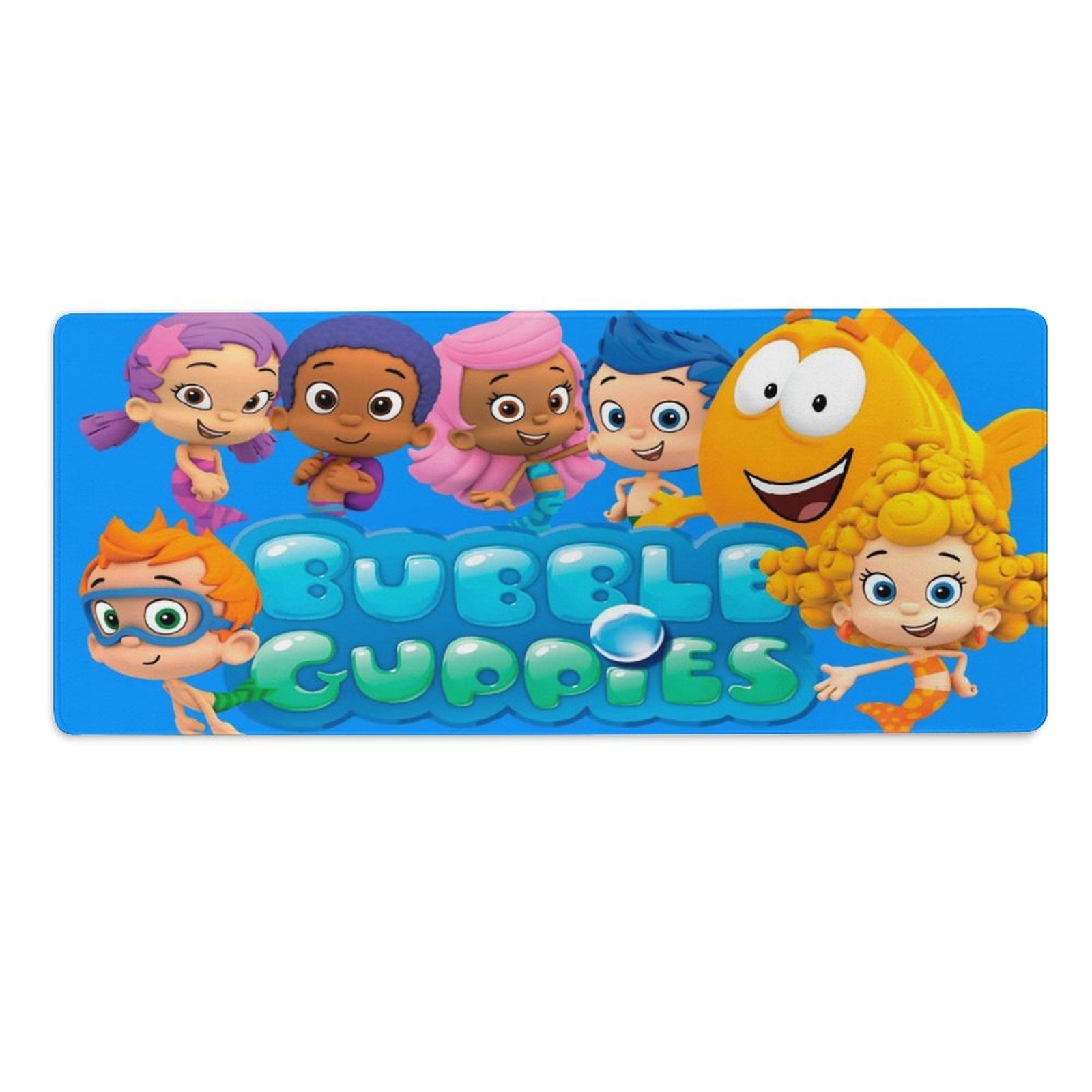 BUBBLE GUPPIES Desk Mat, Big Desk Pad, Extended Gaming Mouse Pad, Large ...
