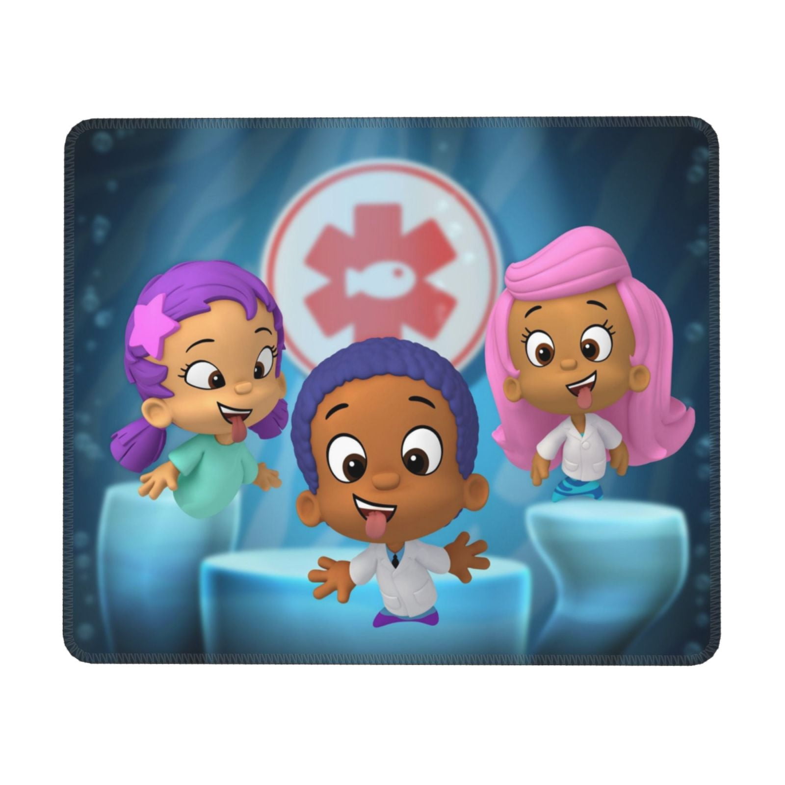 BUBBLE GUPPIES Desk Mat, Gaming Mouse Pad Mat with Non-Slip Base ...
