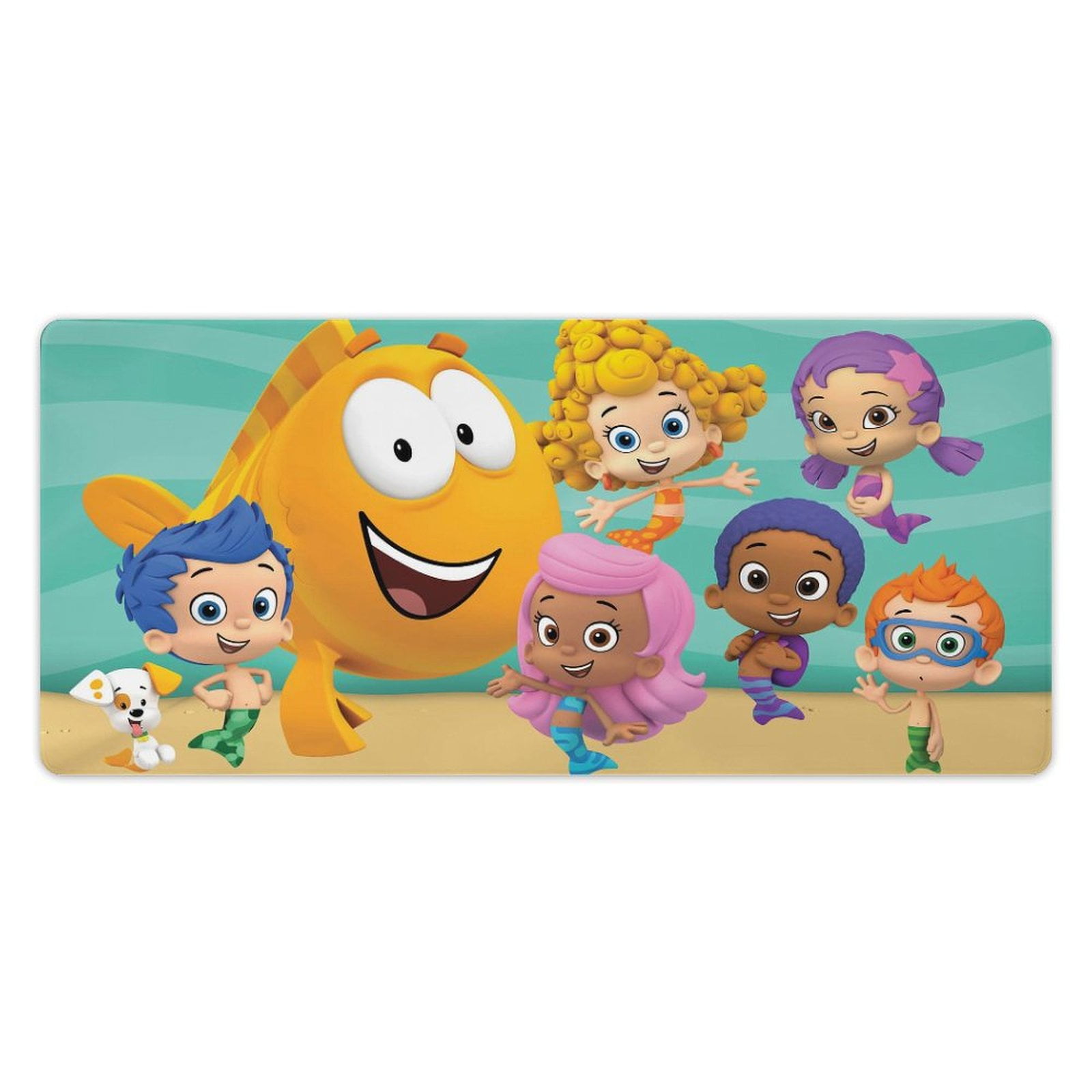 BUBBLE GUPPIES Desk Mat, Large Mouse Pad, Gaming Mousepad, Desk Pad ...