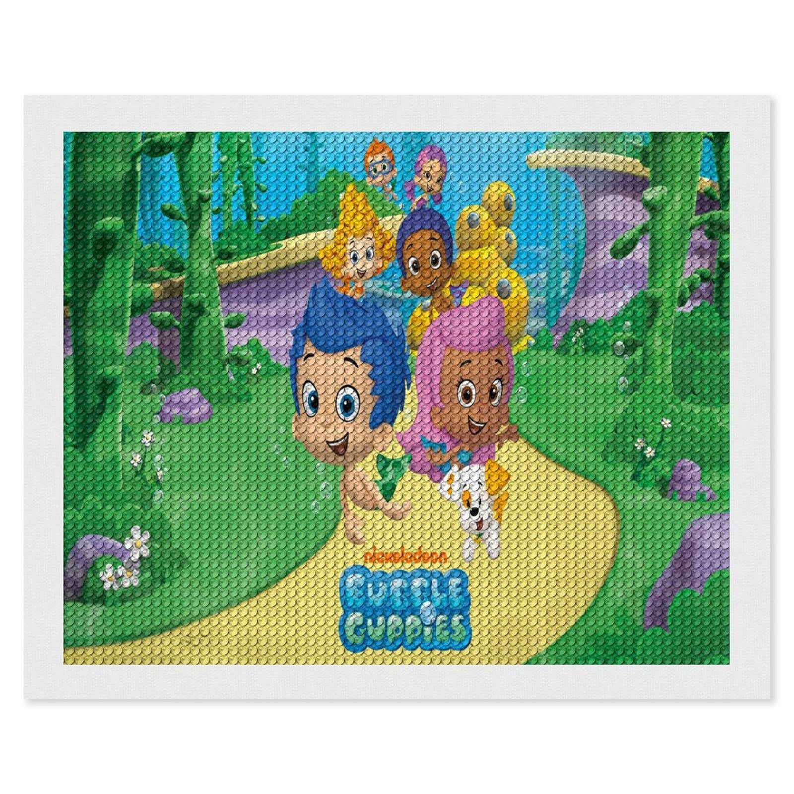 BUBBLE GUPPIES Diamond Art Kits for Adults Diamond Art Gem Art Painting ...