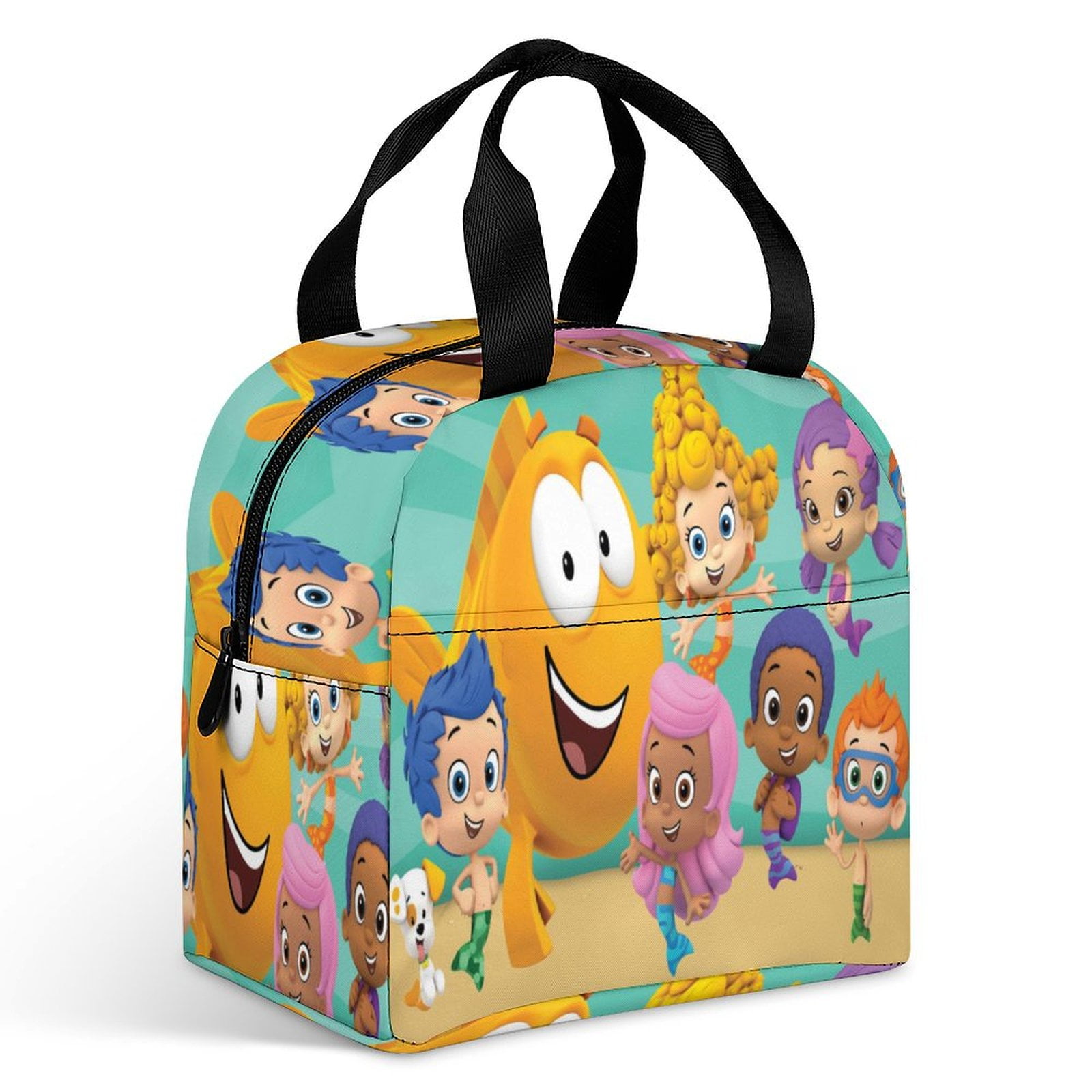 BUBBLE GUPPIES Lunch Bag Insulated, Lunch Box Bag Reusable Lunch Tote ...
