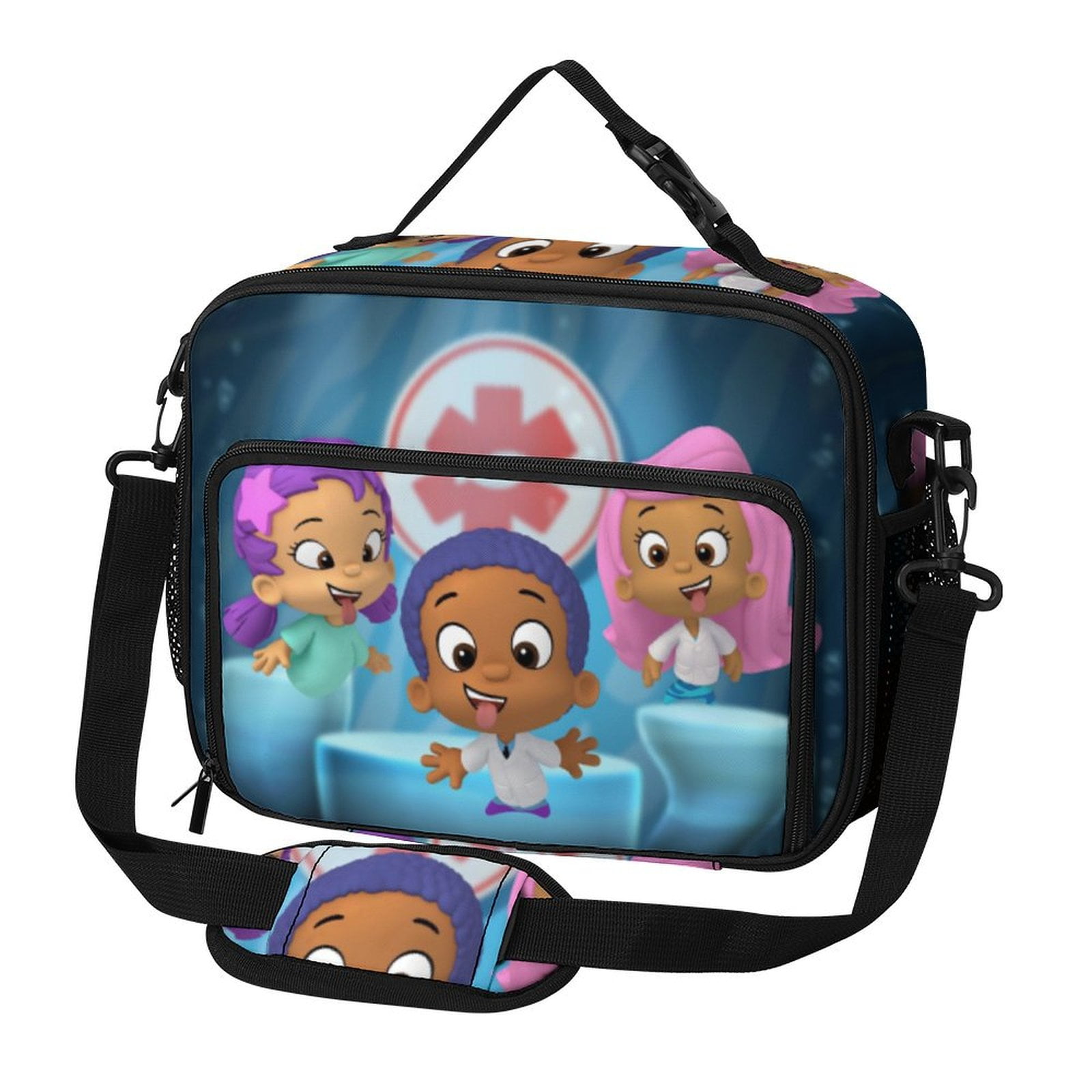 BUBBLE GUPPIES Lunch Bag Insulated, Lunch Box Bag, Reusable Lunch Tote Bag, Lunch Box Container ...