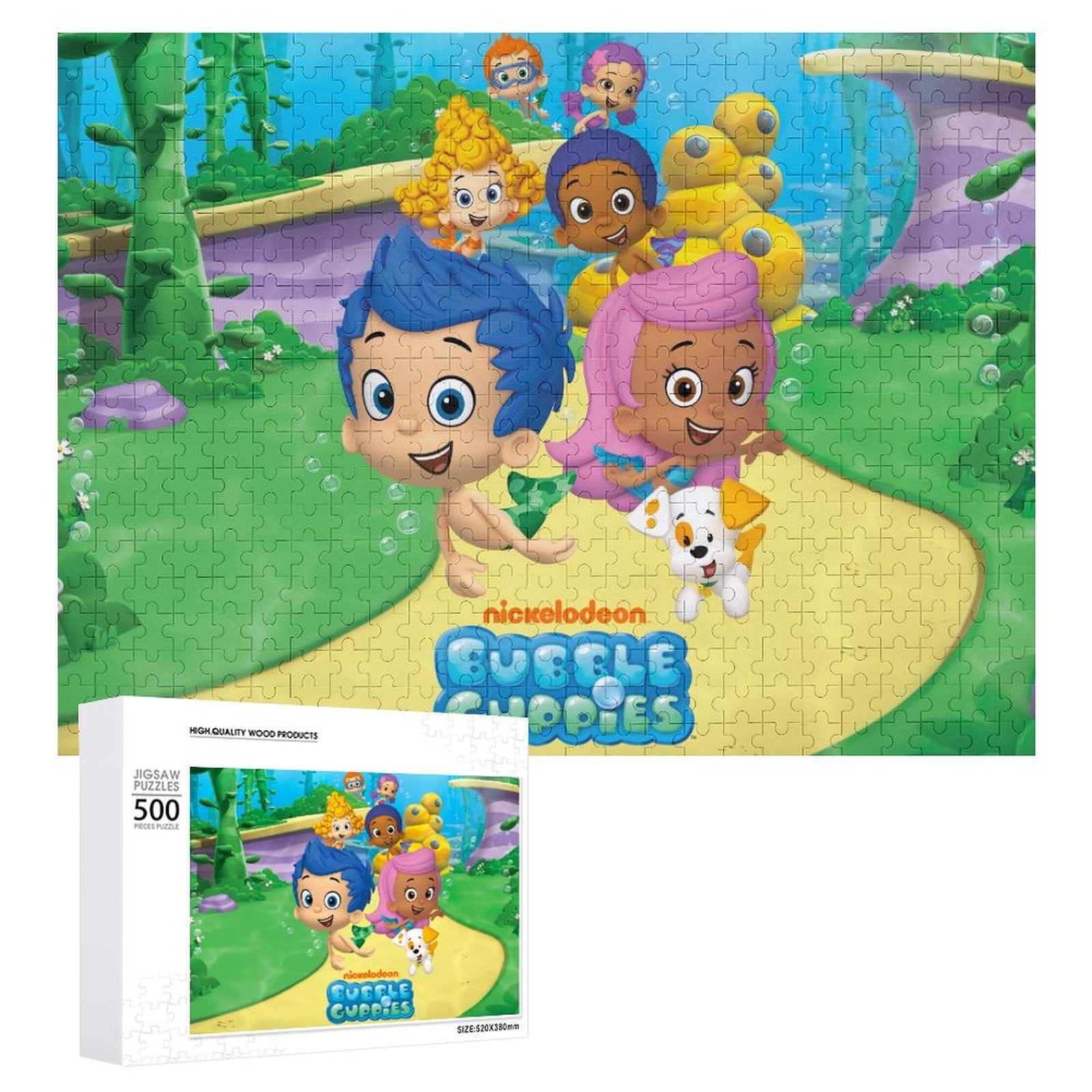 BUBBLE GUPPIES Puzzle For Adults & Kids - 500 PCS Jigsaw Puzzle For ...