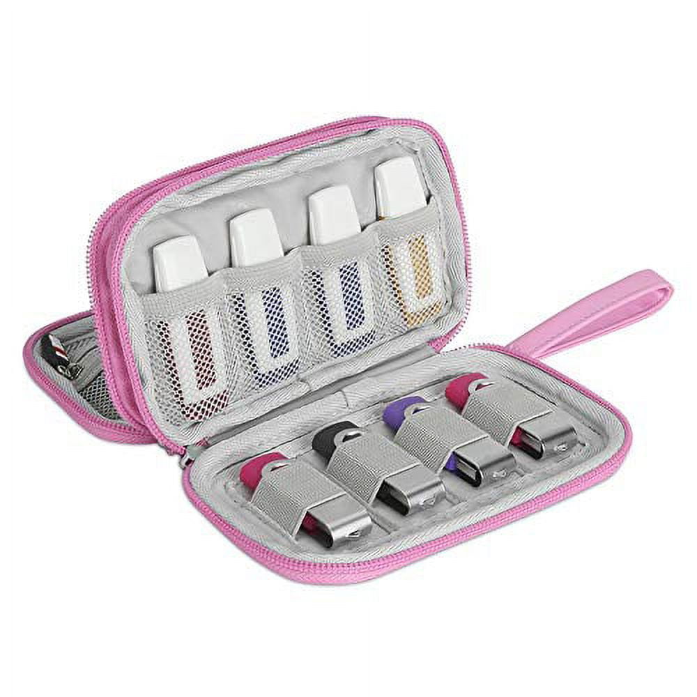 BUBM USB Flash Drive Case, Portable Waterproof Electronic Accessories ...