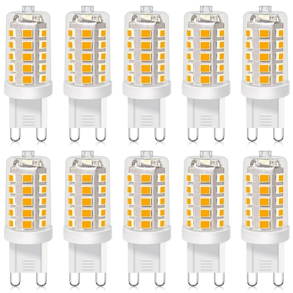 UGUCYUI-G9 LED Bulb 4000K Cool White 430 Lumens, 3W Equivalent 40W T4 G9 Halogen Replacement ...