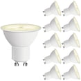 BUBO GU10 LED Bulbs 6W=50W, 2700K Soft White, 650LM, 38¬∞ Beam, 10 Pack ...