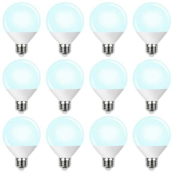 SRWEHG-5000K Daylight LED Globe Light Bulbs, E26 Standard Base, 5W(60 ...