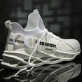 BUBUDENG Men's Athletic Mesh Shoes, Non-Slip, Lightweight, for Running ...
