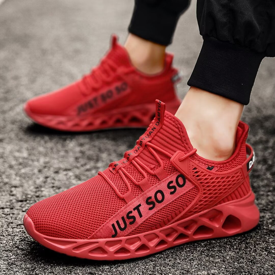 BUBUDENG Mens Tennis shoes Lightweight Breathable Athletic Running ...