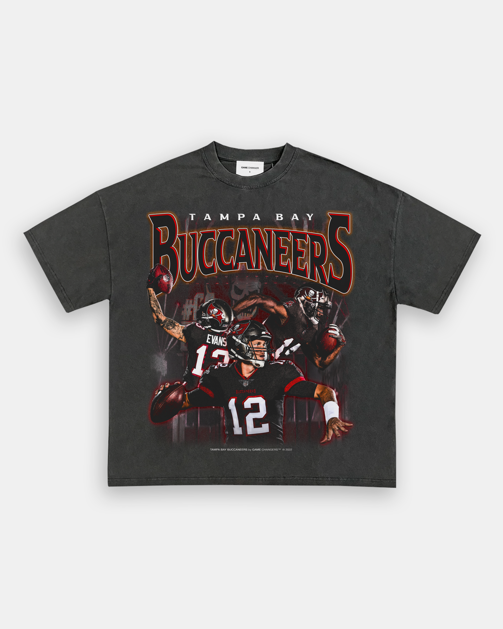 BUCCANEERS TEE, FOOTBALL PLAYERS BOOTLEG, RETRO STYLE, FOR MEN, FOR ...
