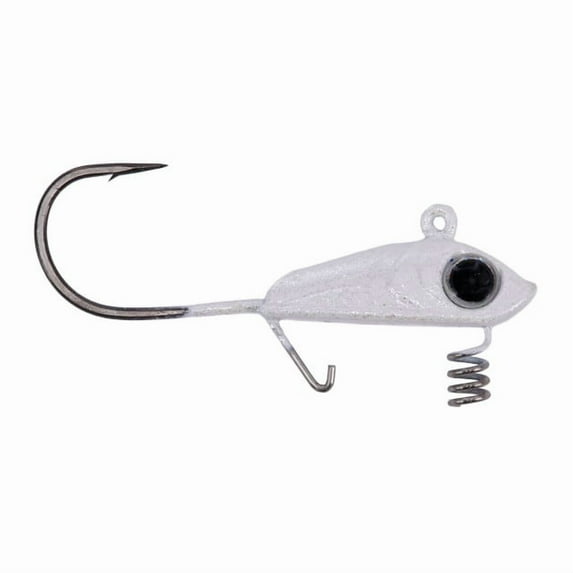 BUCKEYE LURES PIGGYBACK (JIGHEAD) 1/4OZ - 2/0HK - PEARL (2PK) - Walmart.com