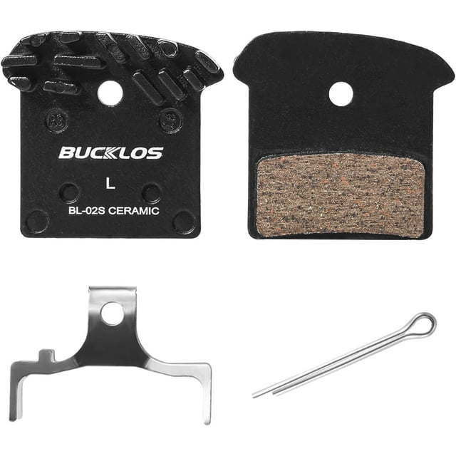 BUCKLOS 1 Pair Ceramic Bike Disc Brake Pads, Compatible with Shimano ...