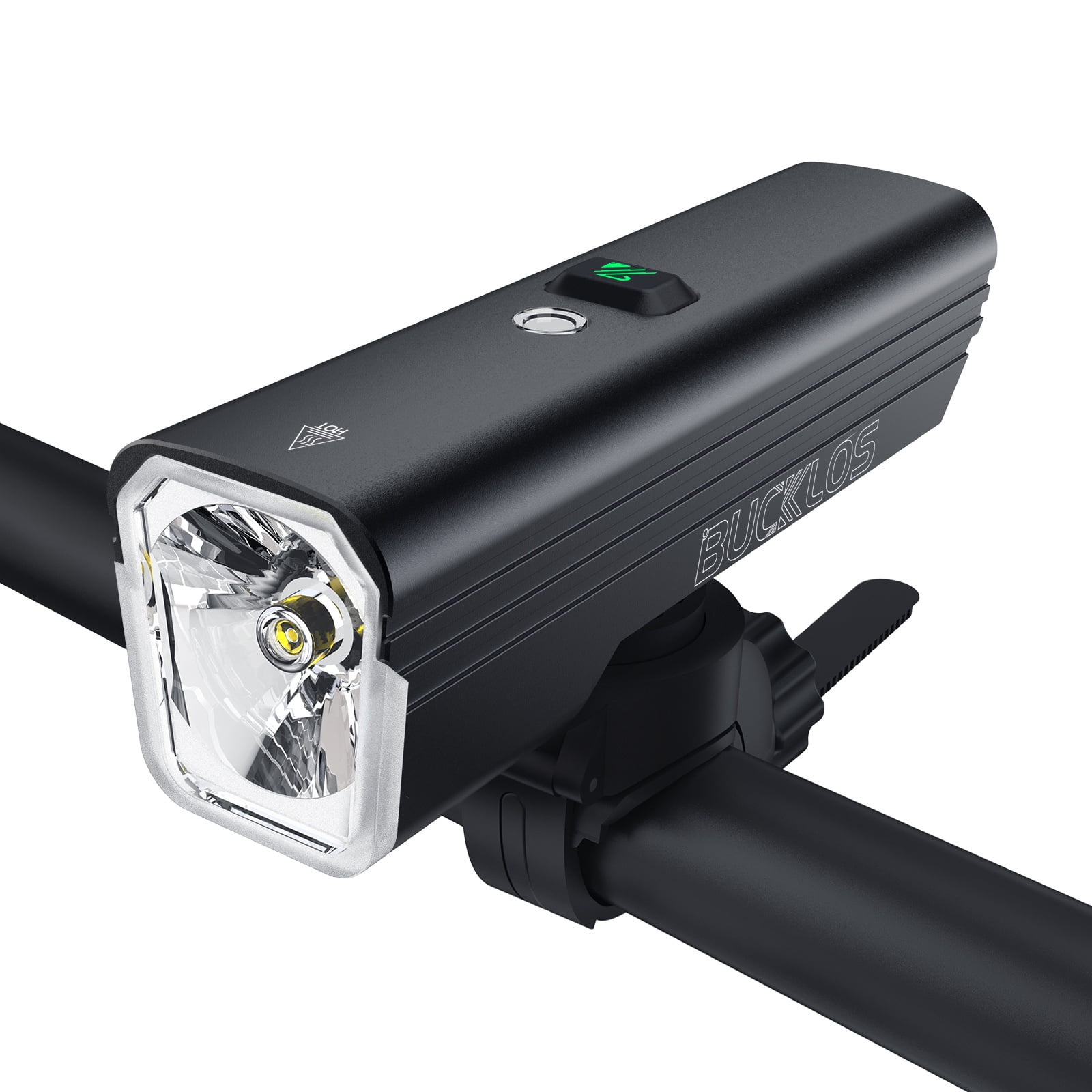 BUCKLOS 1000/1500/2000 Lumens Ultra Bright Bike Lights for Night Riding, Bicycle Headight with ...