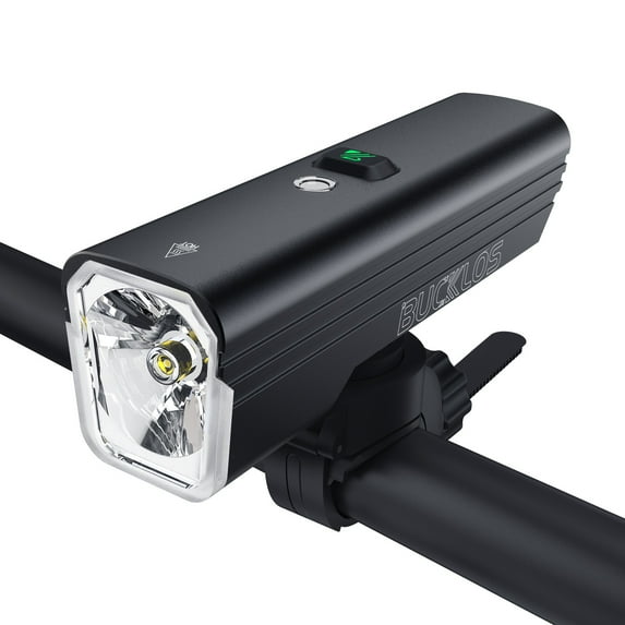 BUCKLOS 1000/1500/2000 Lumens Ultra Bright Bike Lights for Night Riding, Bicycle Headight with ...