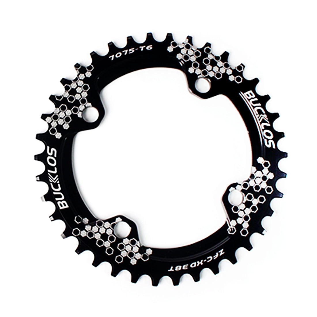 BUCKLOS 104BCD Chainring Narrow Wide MTB Chainring, Single Speed Round ...