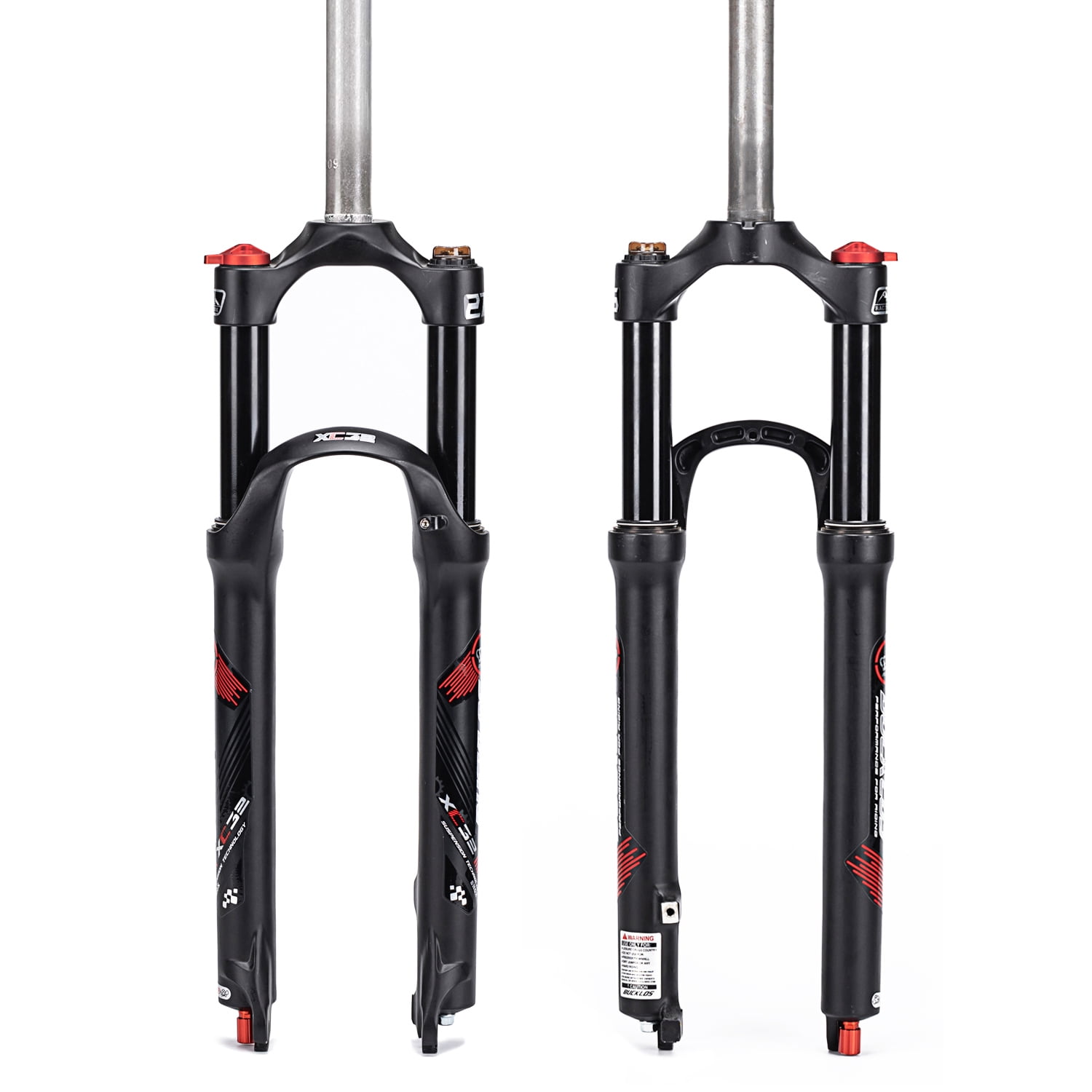 BUCKLOS 26/27.5/29 inch Travel 100mm MTB Oil Spring Suspension Fork ...