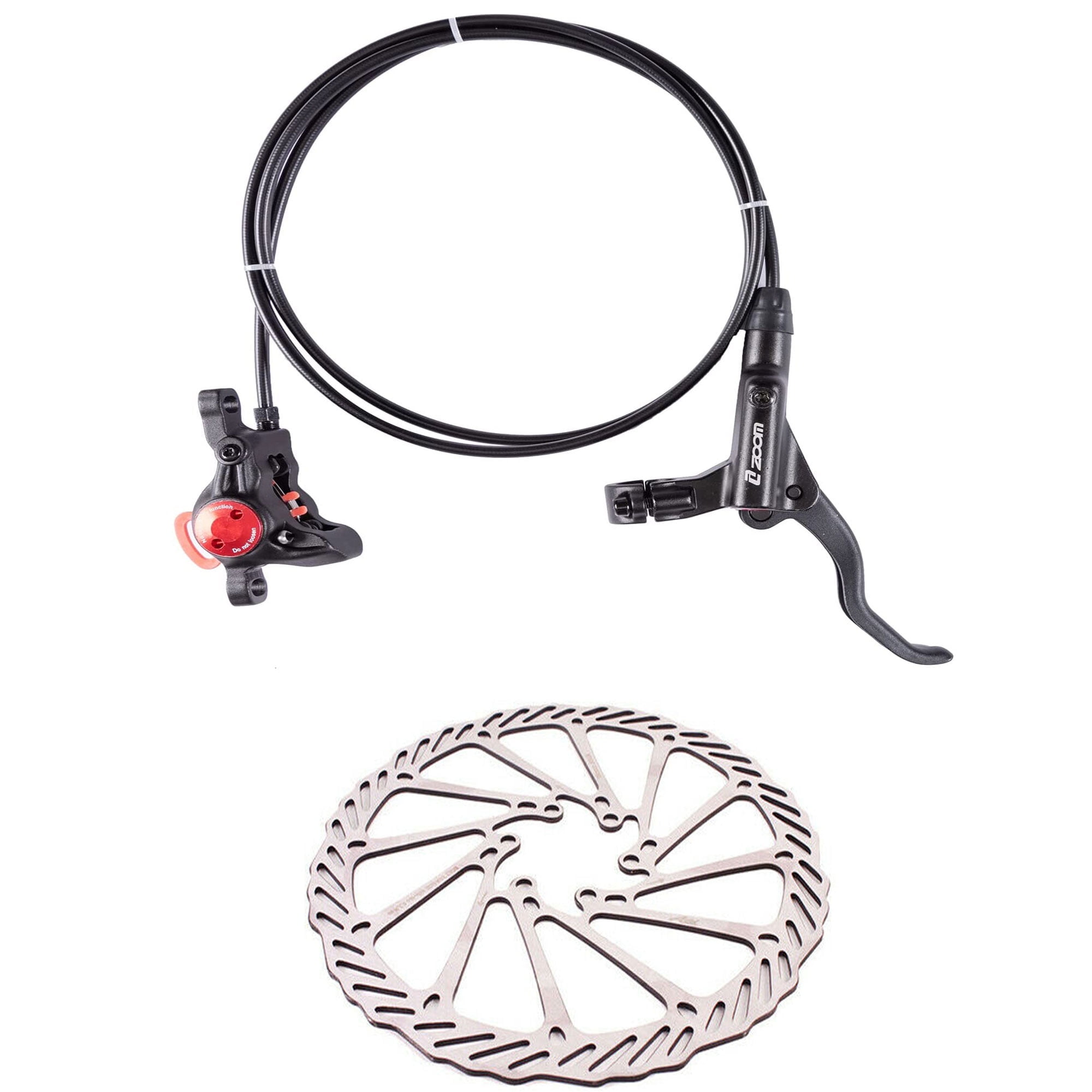 BUCKLOS Bicycle Brakes Hydraulic Brake Mountain Bike Disc Brake Set ...