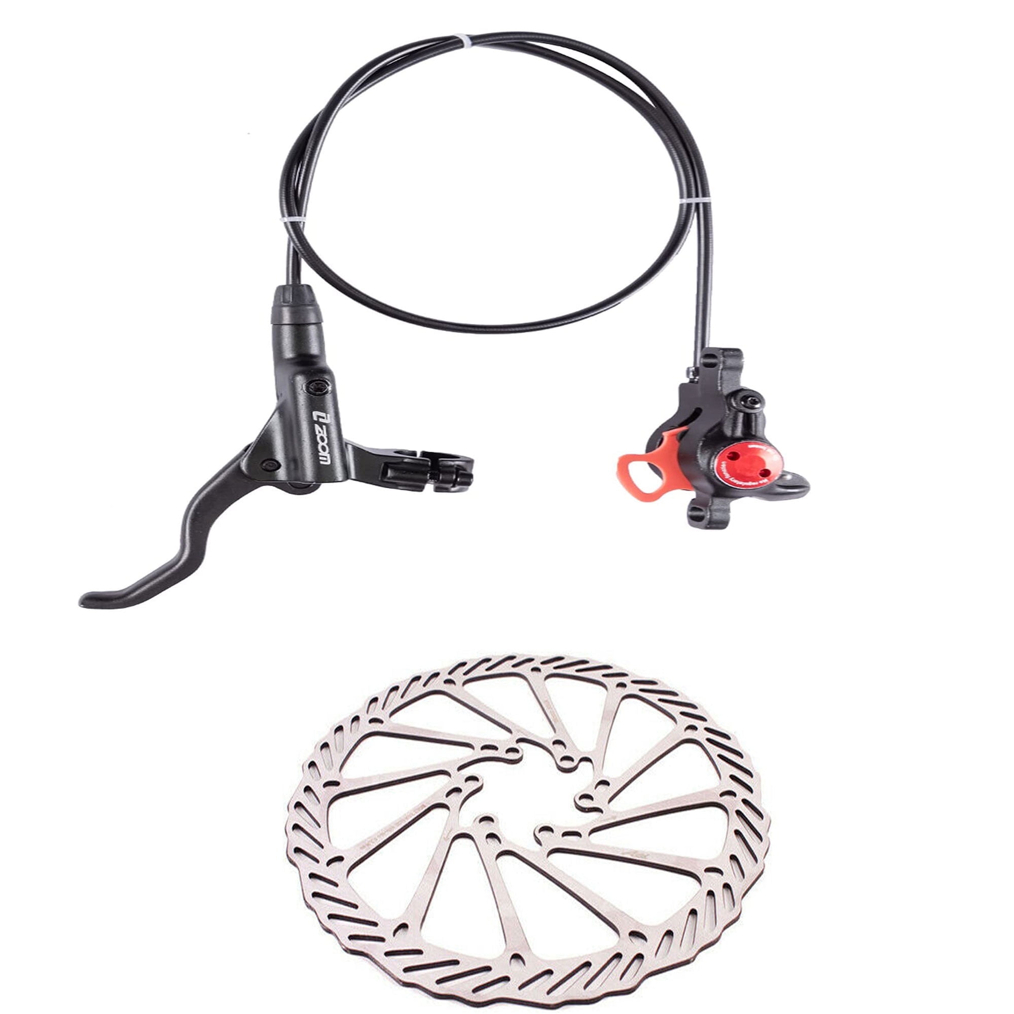 BUCKLOS Bicycle Brakes Hydraulic Brake Mountain Bike Disc Brake Set ...