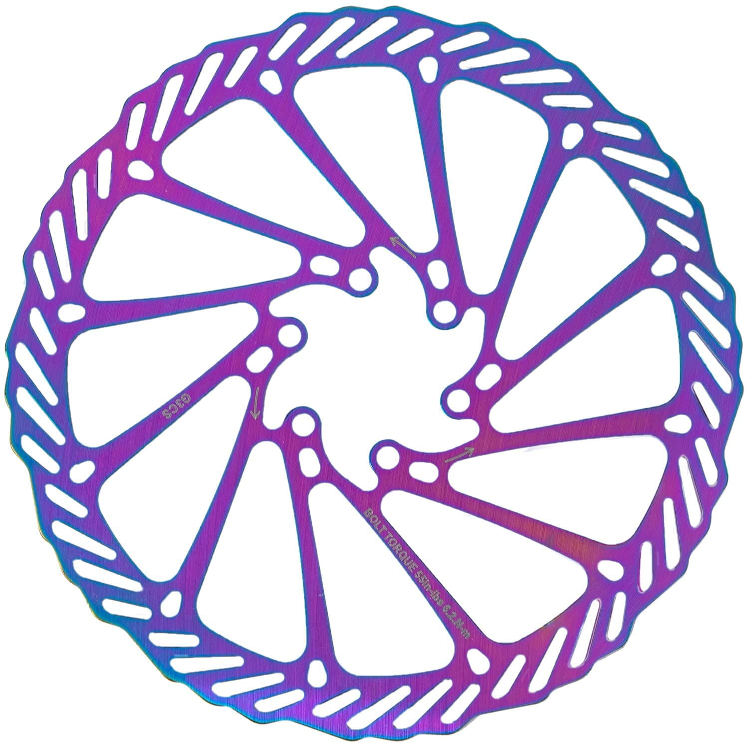 BUCKLOS Bicycle Disc Brake Rotor 160 mm 180mm 203mm MTB Disc Brake ...