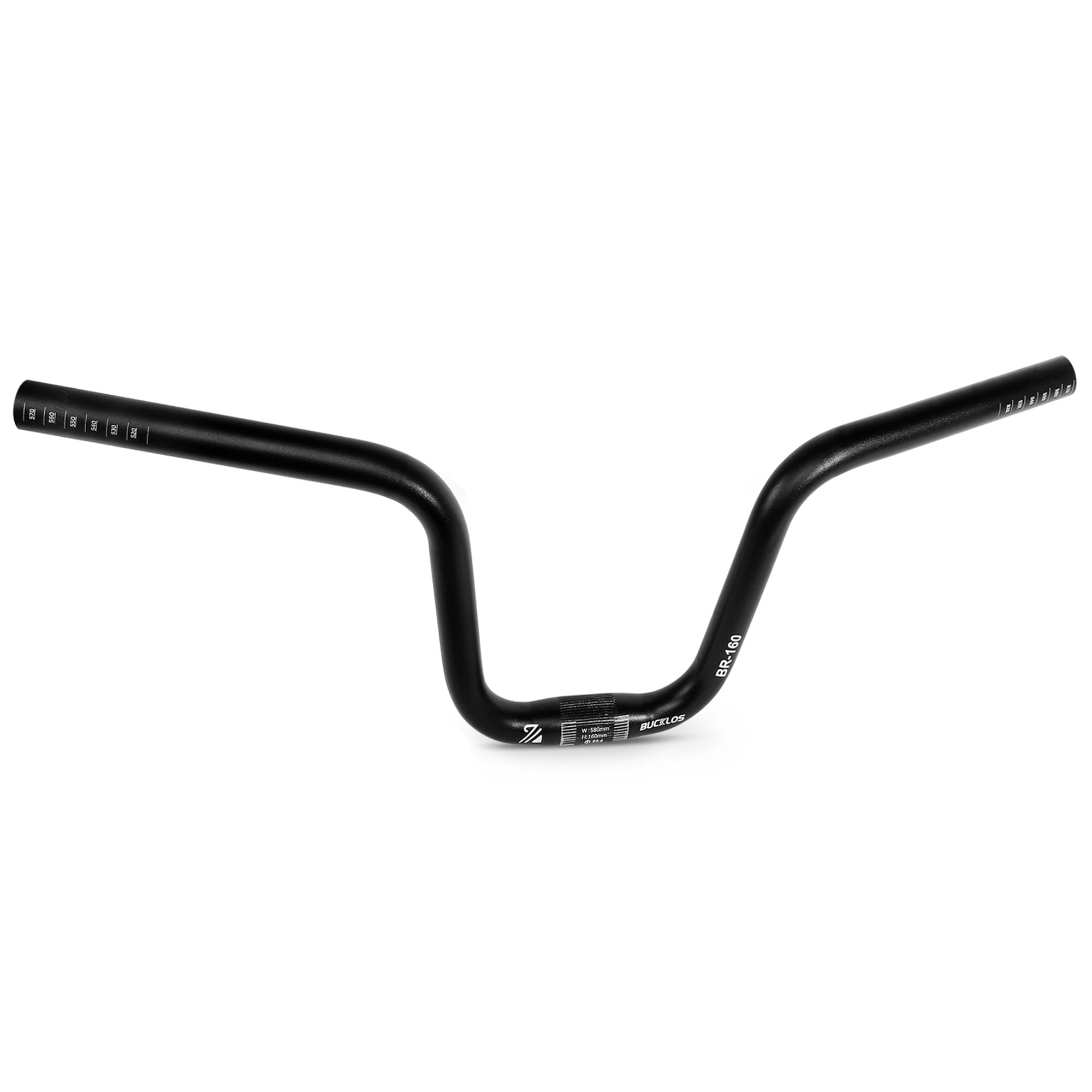 BUCKLOS Bicycle Handlebar Riser 120/160mm 25.4*580mm Mountain Bike ...