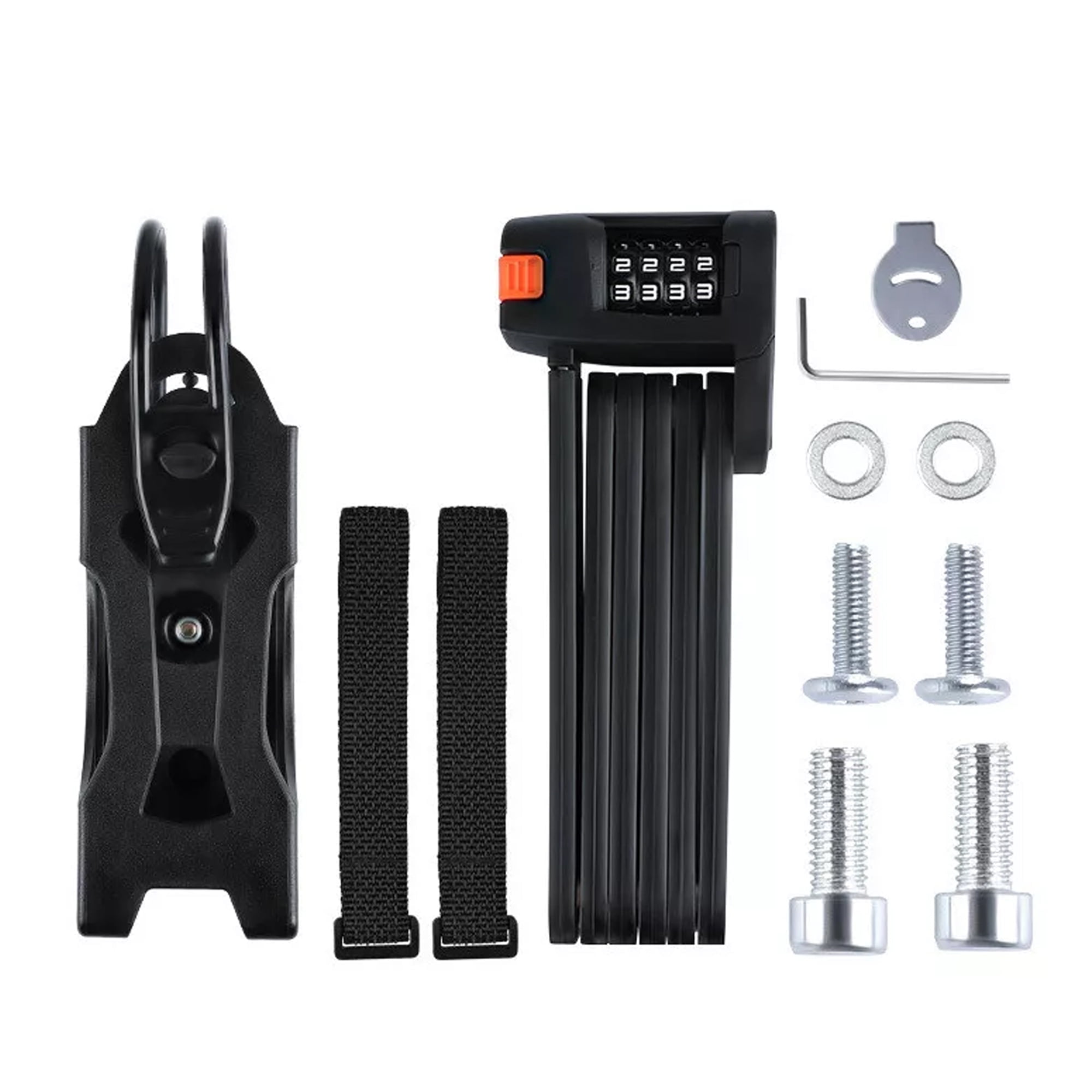 BUCKLOS Bike Portable Folding Lock Cycling MTB Bicycle Road Bike Mini ...