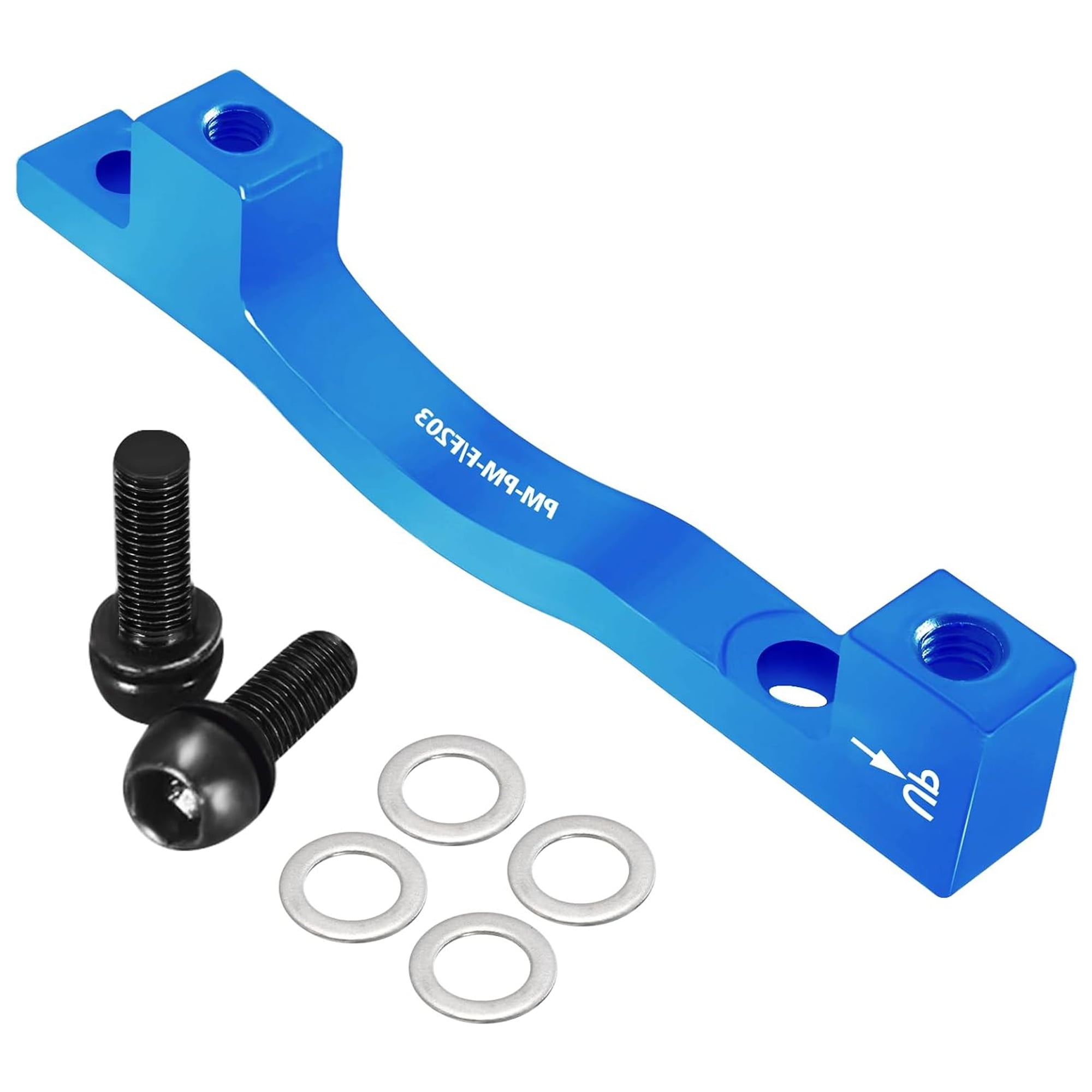 BUCKLOS IS/PM Bike Disc Brake Caliper Adapter 180/203mm Front Rear Disc ...