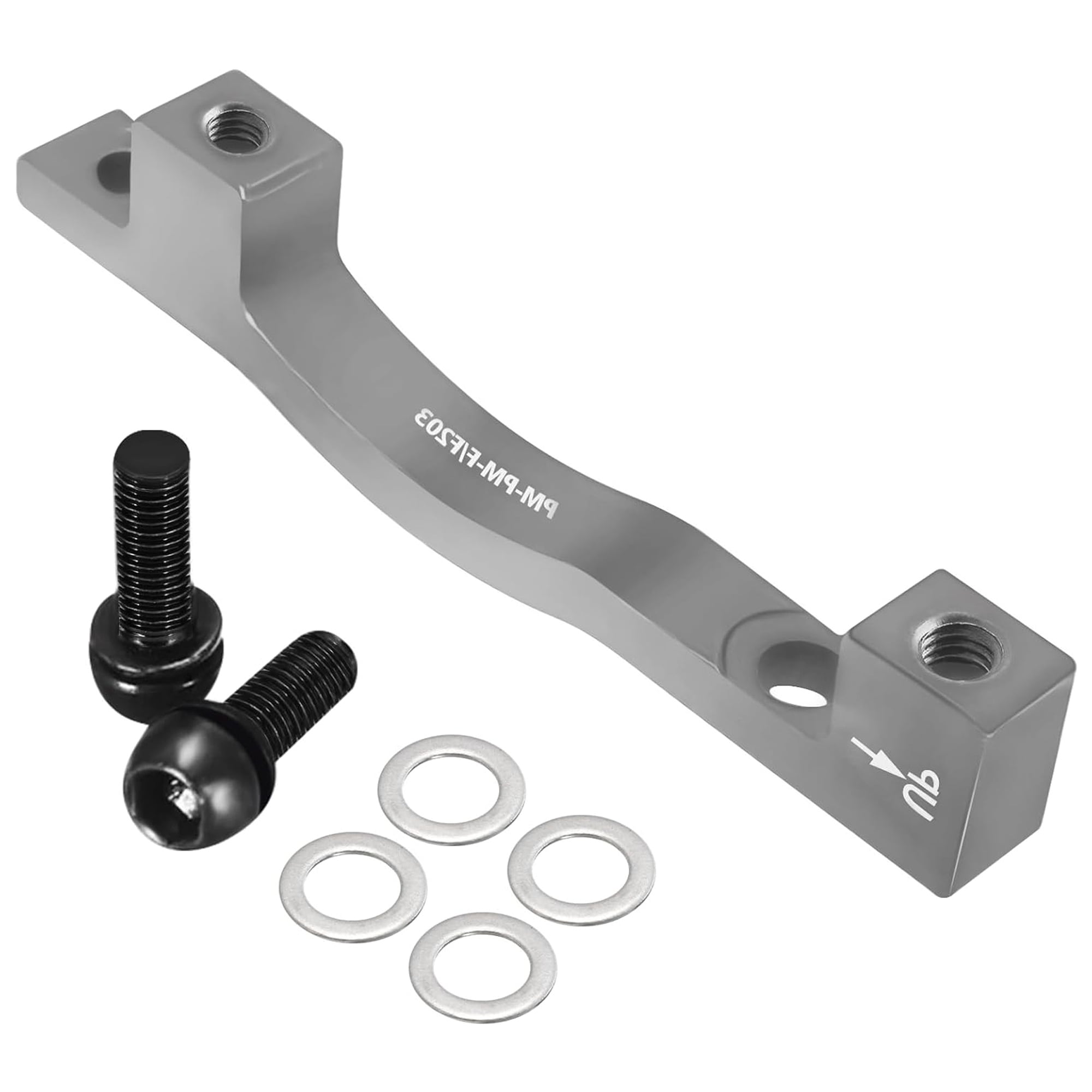 BUCKLOS IS/PM Bike Disc Brake Caliper Adapter 180/203mm Front Rear Disc ...