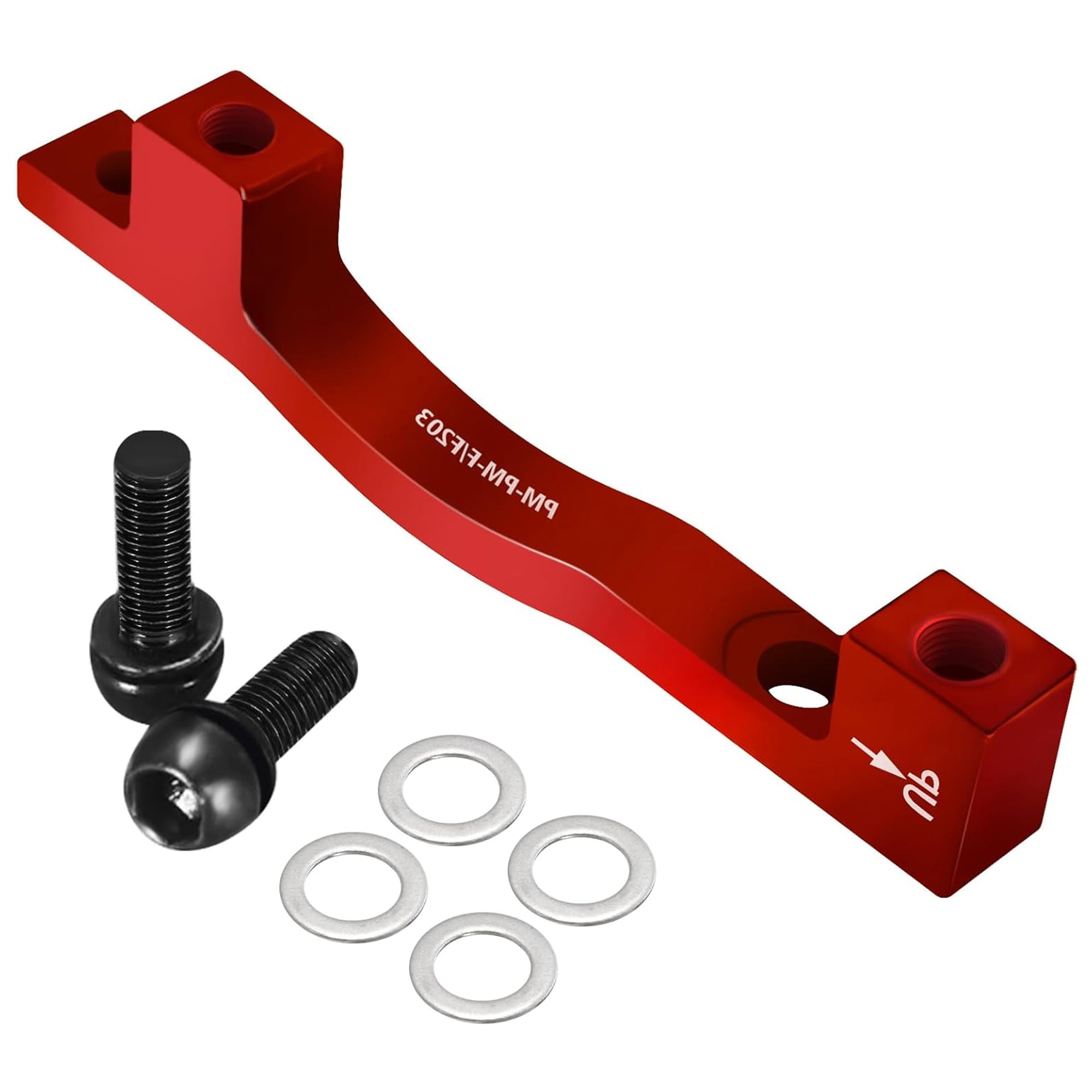 BUCKLOS IS/PM Bike Disc Brake Caliper Adapter 180/203mm Front Rear Disc ...