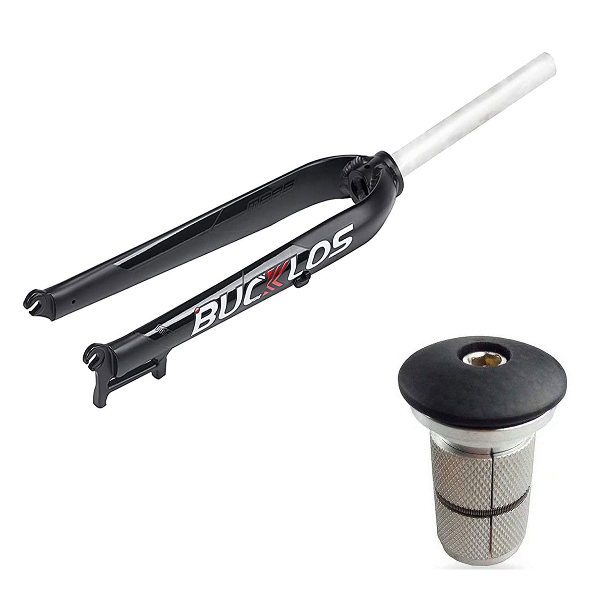 BUCKLOS Mountain Bicycle Rigid Forks 26/27.5/29 Straight MTB Front Fork ...