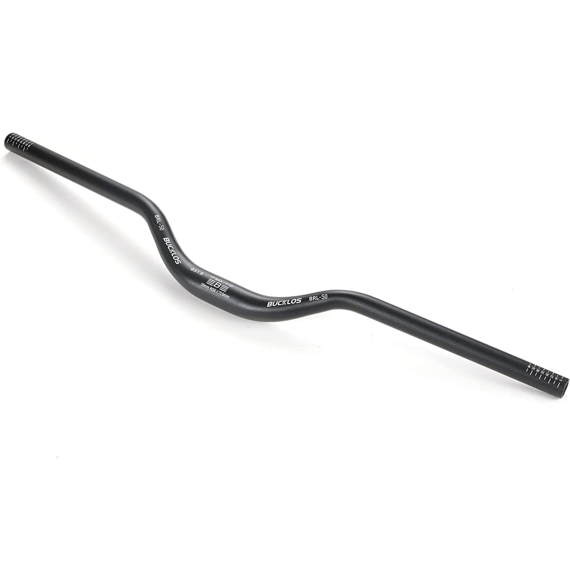 BUCKLOS Mountain Bike Handlebar, Bicycles Handlebars MTB Riser Bars ...