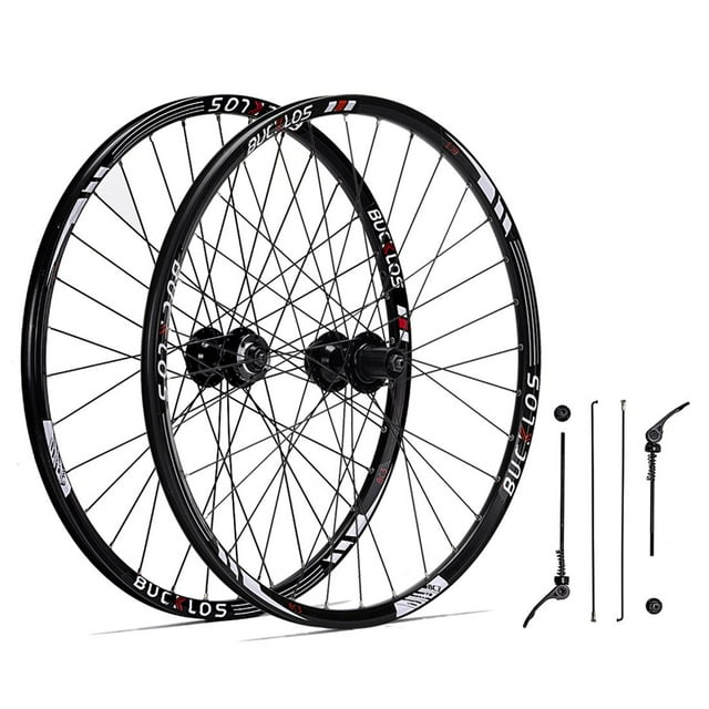 BUCKLOS Mountain Bike Wheelsets 26" 27.5" 29" Quick Release Disc Brake ...