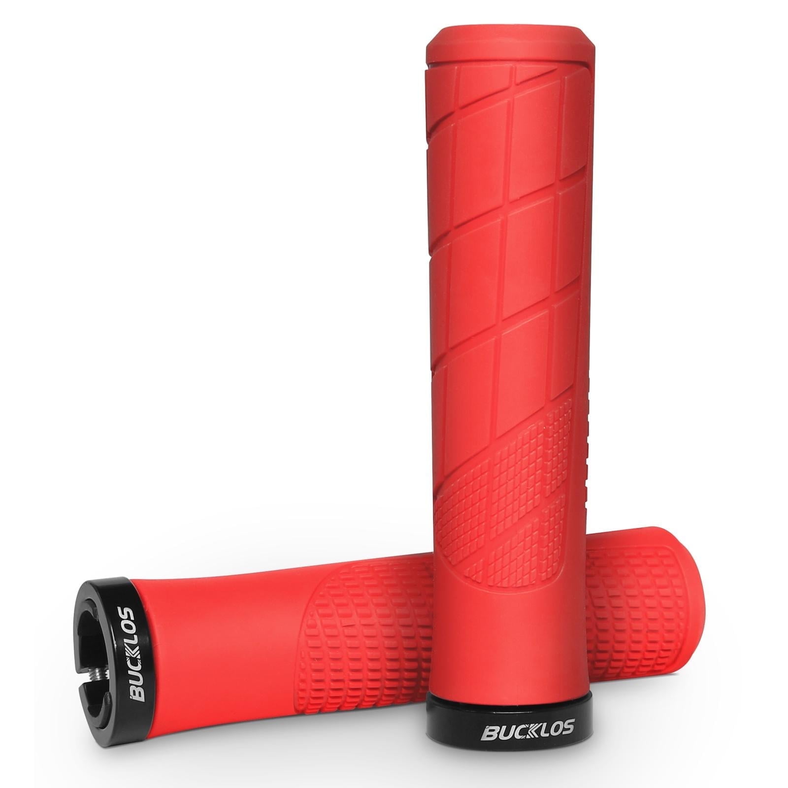BUCKLOS Nonslip Bicycle Handlebar Grips Bike Grips Single Lock on for ...
