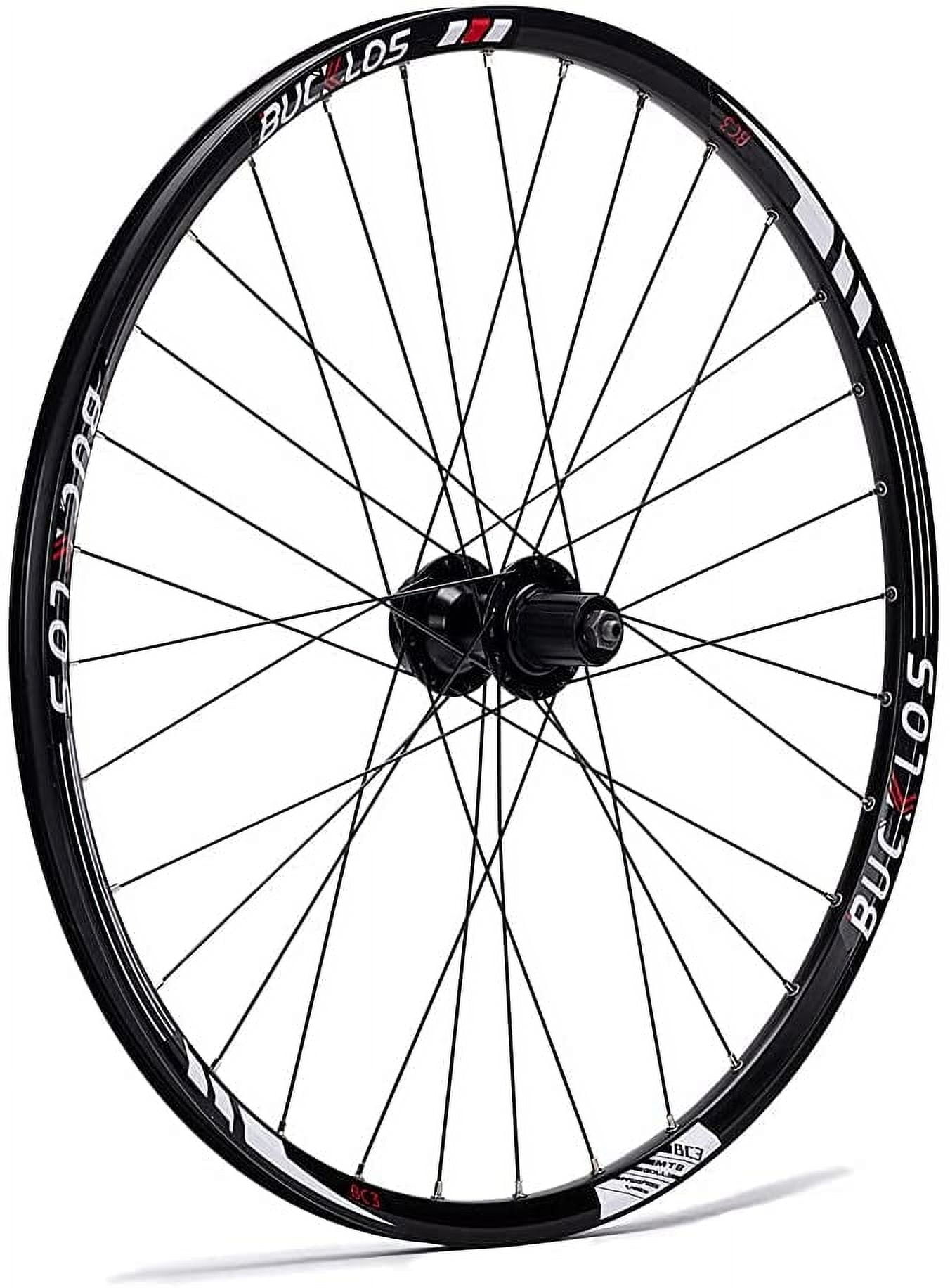BUCKLOS Road Bike Wheel 26" 27.5" 29" Quick Release Disc Brake 32H MTB Rear Wheel, High Strength ...