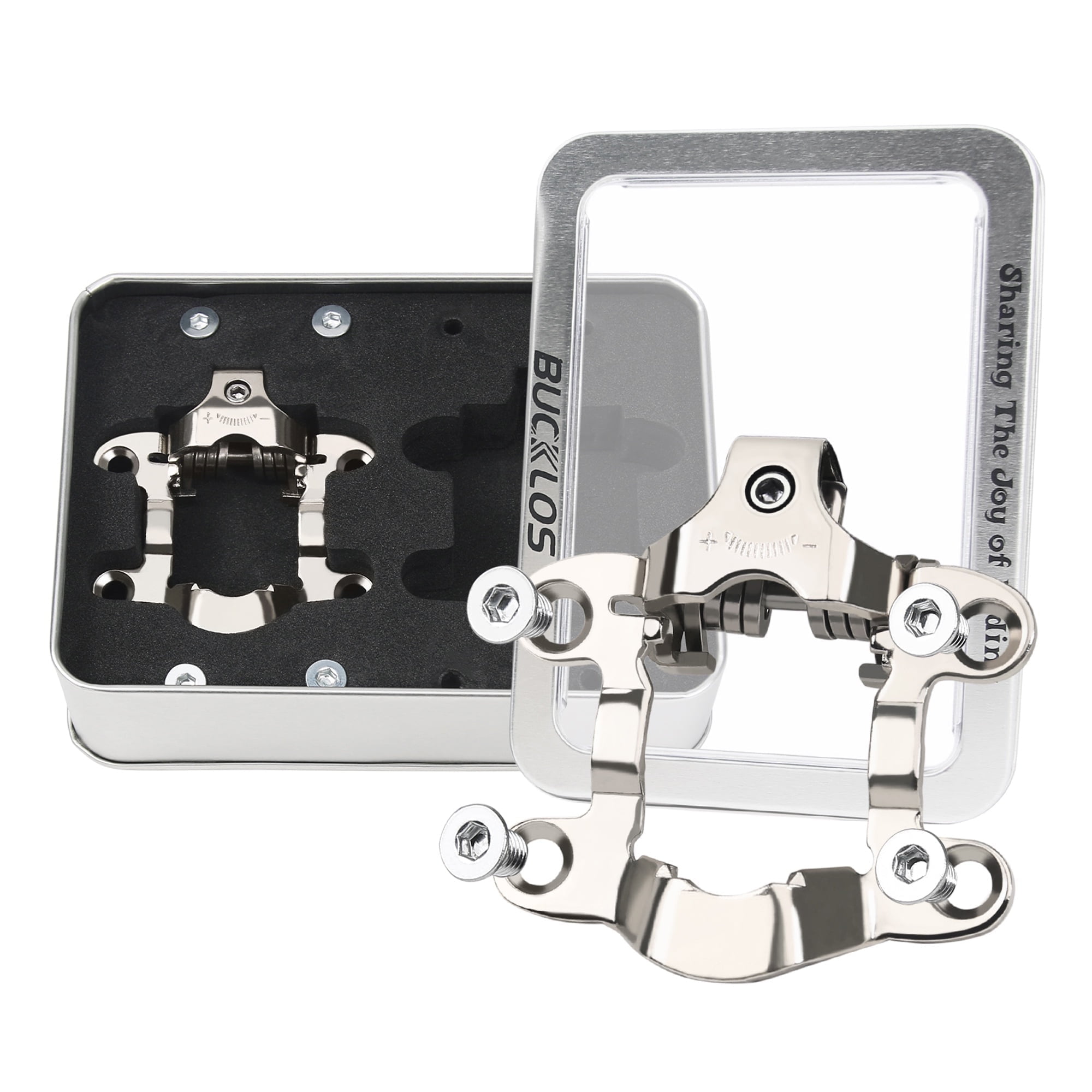 BUCKLOS SPD Adapter for Peloton Bike & Bike+ Convert Delta Pedal to ...