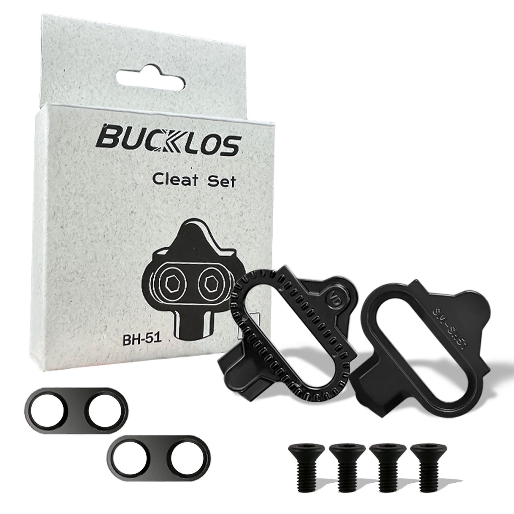 BUCKLOS SPD Cleats Set - Walmart.com