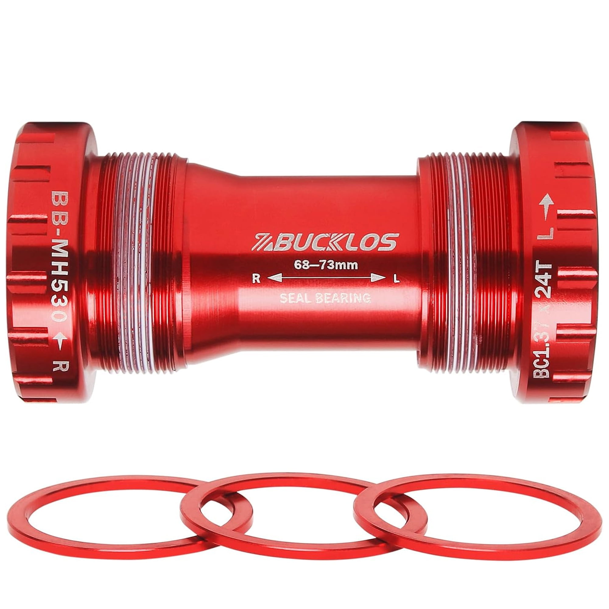 BUCKLOS Threaded/PressFit Bottom Bracket BSA 68-73mm/86-92mm -Ceramic ...