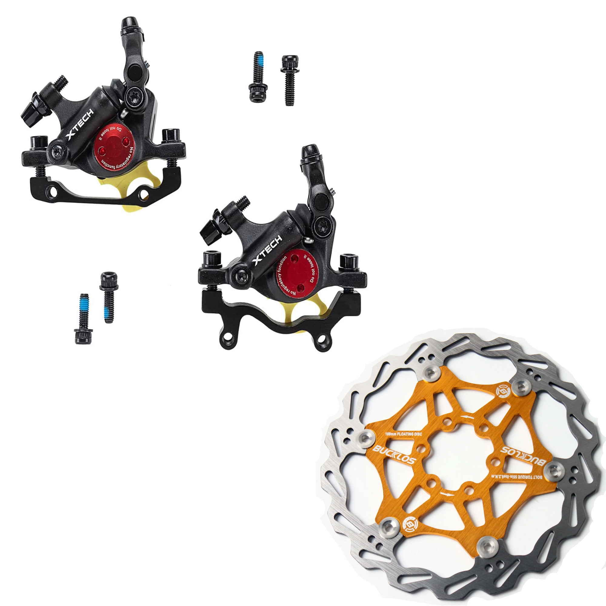 BUCKLOS Zoom HB-100 Bicycling Line Pulling Hydraulic Disc Brake ...
