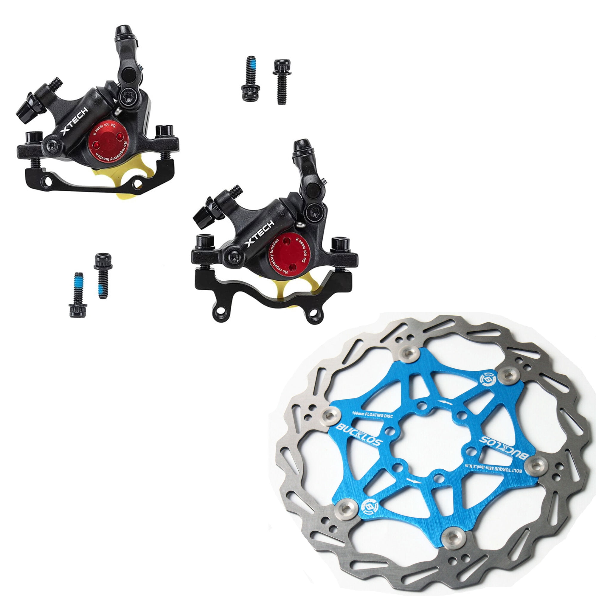 BUCKLOS Zoom HB-100 Bicycling Line Pulling Hydraulic Disc Brake ...